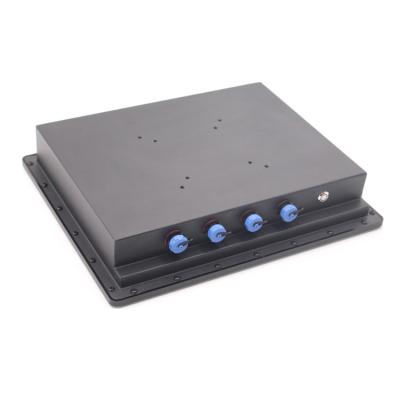 China Powerful Rugged Panel PC With Windows OS 12Inch Resistive/capacitance Touch VESA Mount for sale