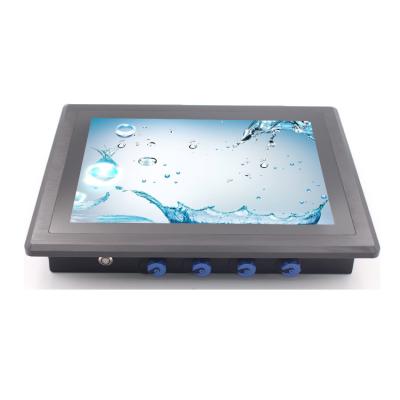 China Powerful Rugged Panel PC With Windows OS 12Inch Resistive/capacitance Touch VESA Mount for sale