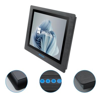 China 85/85/80/80 Ángulos de visión Monitor montado en panel industrial con toque capacitivo 376.32 H X 301.06 V mm Área activa en venta
