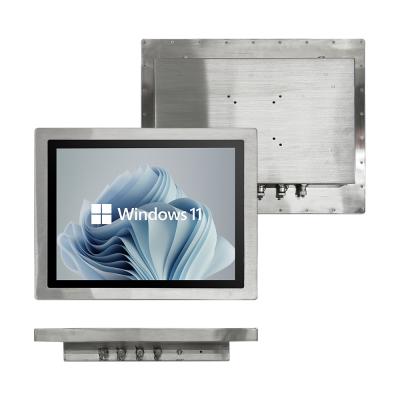 China 19 Inch Stainless Steel Touch Panel pc Optional WIFI Perfect for Harsh Environments for sale