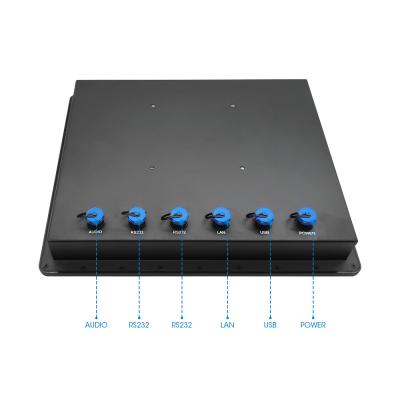 China IP65 / IP67 Touch Screen Capacitance Touch Waterproof Panel PC 350cd/m2 Brightness for Outdoor Displays in Harsh Environments for sale