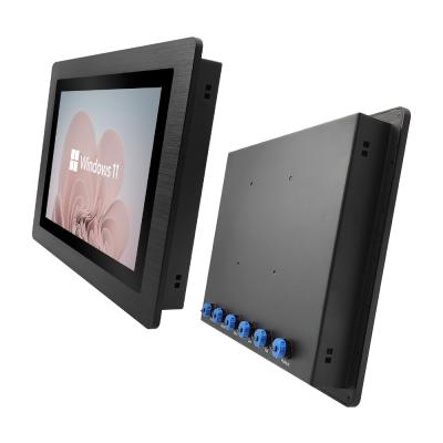 中国 12V DC電源、64GB SSD、128G/512Gオプション搭載の堅牢防水パネルPC 販売のため