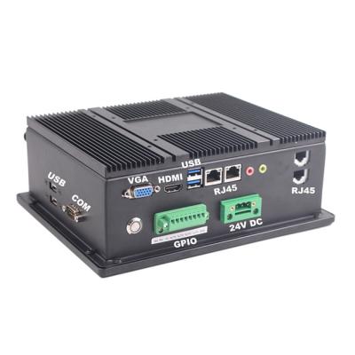 China 2mm tempered glass RS232 Industrial Lcd Panel Pc With GPIO for sale