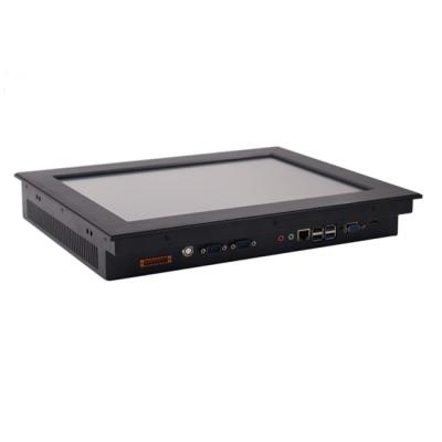 Cina risoluzione industriale Fanless del PC 1024*768 del pannello di tocco di CC 24V in vendita
