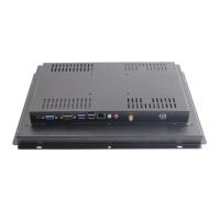China 250cd/m2 All In One Panel Pc , Frameless Intel Industrial Pc for sale