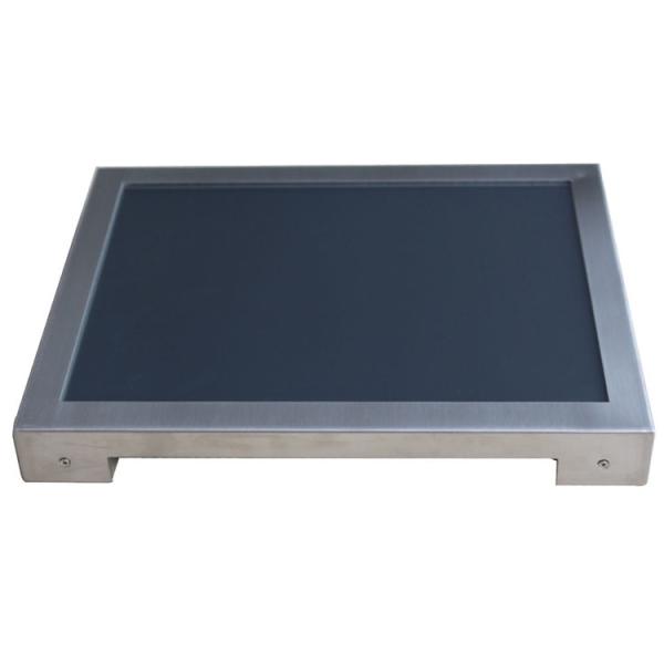 Front IP66 Waterproof LCD Monitor 1.5mm Stainless Steel