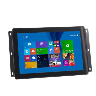 China 10'' Touch Screen Monitor Aluminum Profile Flat Touch Panel for sale