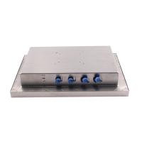 China RJ45 12 Inch Waterproof Embedded Panel PC 250nits Bluetooth for sale
