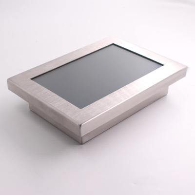 Cina cavo impermeabile d'acciaio 1024*768 del monitor 4 di tocco di 8in 1000nits 1.5mm in vendita
