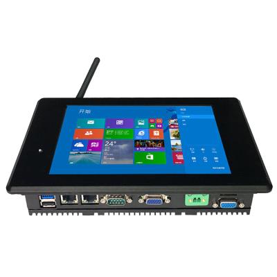 Cina CC irregolare a 8 pollici doppia 24V del pc del pannello di tocco di Rj45 18W 350nits in vendita