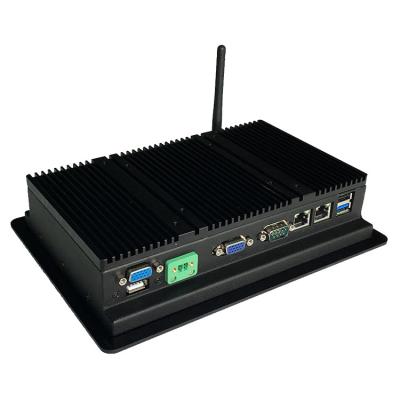 Cina CC irregolare a 8 pollici doppia 24V del pc del pannello di tocco di Rj45 18W 350nits in vendita