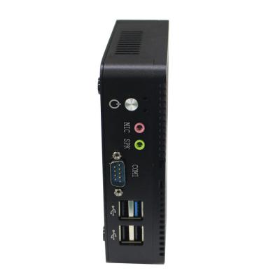 China Industrial Computer MINI ITX Box 128G SSD Quad Core Intel J1900 for sale