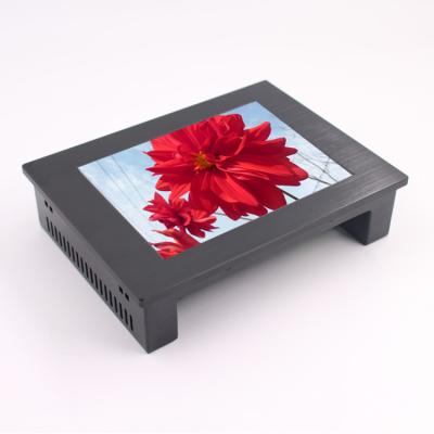 Китай Изрезанный монитор IP65 18W 350nits Vesa экрана касания 24VDC врезал продается