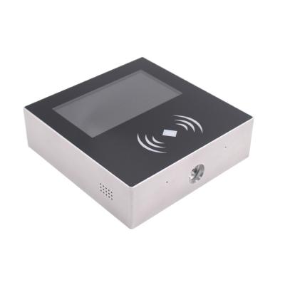 China Anti Theft Wall Mount Linux Panel Pc 1024x600 Aluminum Enclosure 7 Inch for sale