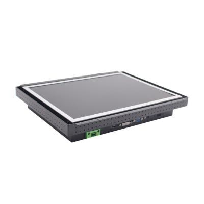 China 15inch 350cd/m2 Open Frame Monitor DVI / HDMI / VGA Port For Vending Machine for sale