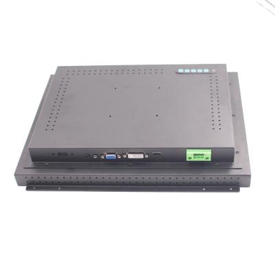 China 15inch 350cd/m2 Open Frame Monitor DVI / HDMI / VGA Port For Vending Machine for sale