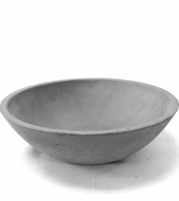 China × redondo 7cm da bacia de fruto 30 da decoração home concreta segura feito a mão do alimento grande à venda