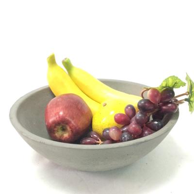 China Bacia de fruto concreta cinzenta à venda