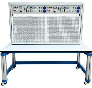 China Mesh-type Dual-group Modular Electrical Training Device for Vocational Maintenance Education for sale