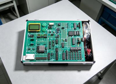 China Universal Microcontroller Development Experiment Box Single Chip Microcomputer Development Trainer For Electronic And Automation Education Laboratory Experiment Training for sale