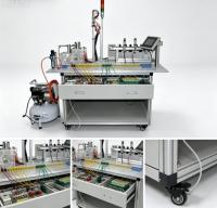 China Comprehensive Mechatronics Integrated Control Training Bench Didactic Workstation For Vocational Mechatronics Lab Practical Teaching for sale