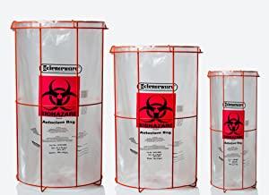 poxygrid bag holders, holder for biohazard bags