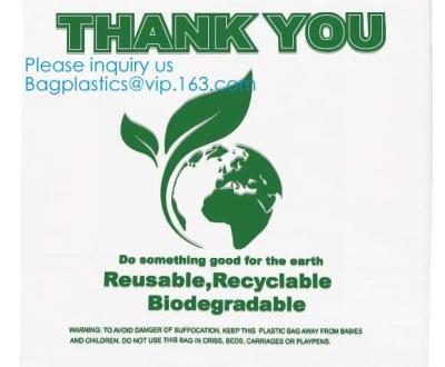 China Biodegradable Compostable Garbage Bin Liners, Kitchen Bin Liner Compostable Flat Trash Bag On Roll, Bin Liner In Rol for sale