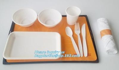 China Corn starch Bio-based Disposable Lunch box, Corn Starch Disposable Food Container, disposable tableware lunch box for sale