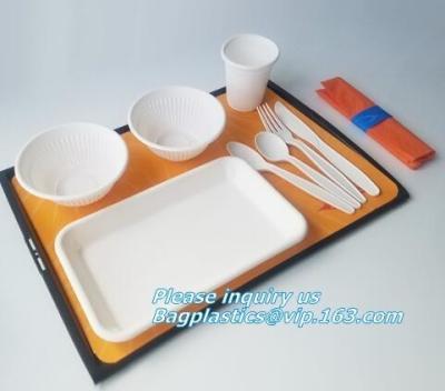 China Corn starch Bio-based Disposable Lunch box, Corn Starch Disposable Food Container, disposable tableware lunch box for sale