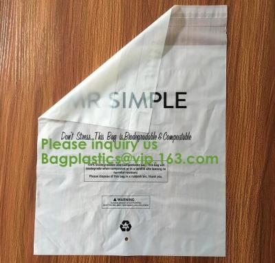 China Let us Fight plastic together, 100% compostable mailing bag,custom biodegradable mailing bag courier bag for cloth shoeb for sale