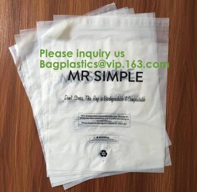 China Let us Fight plastic together, 100% compostable mailing bag,custom biodegradable mailing bag courier bag for cloth shoeb for sale