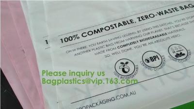 China Los anuncios publicitarios biodegradables de la burbuja del 100%, abrigo de empaquetado rellenado abonable envuelven bolsos amistosos del sello del uno mismo de Eco de las bolsas en venta