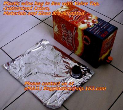 China 10 gallon bag in box for pineapple juice,Aseptic wine bag in box liquid packaging,degradable disposable 0.03mm thickness for sale