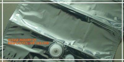 China custom aluminium foil plastic packaging bag in box from 1 to 25L in size, for wine, coffee,any beverage BAGPLASTICS PACK for sale