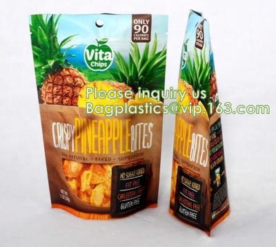China Three side seal bag Stand up bag Automatic packaging film Special shape bag Fin/lap seal with gusset bag Stand up zipper for sale