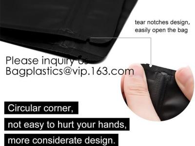 China Laminated Material Metalized Film Side Gusset Pouches,Digital Metaled Print Stand Up Metaled Pouch,Resealable Metalized for sale