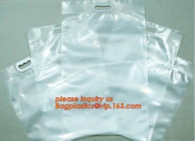 China 1 kg 2 kg 5 kg rice packaging bag with handle plastic bags for rice packaging,Eco friendly original square bottom strong for sale