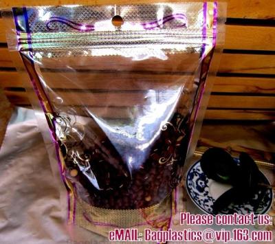 China Online Product 135*265*75MM Stand Up Zipper Pouch Aluminum Foil Square Bottom Coffee Bags With Valve/ bagplastics bageas for sale