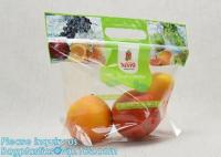 China Micro Perforated Plastic Bag For Vegetable bread fruit, bopp fresh vegetable packaging bag, Clear Fresh Vegetables Packa for sale