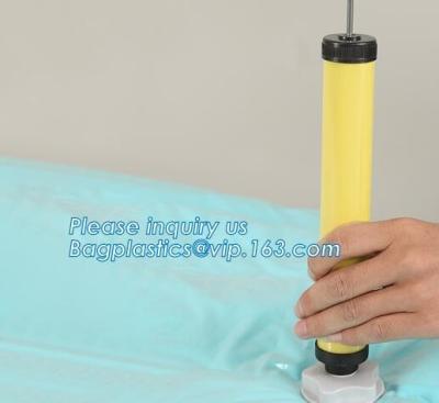 China storage pocket compression bag, vacuum tote bag for bedding storage, huge volume cube vacuum bag, Compression space save for sale