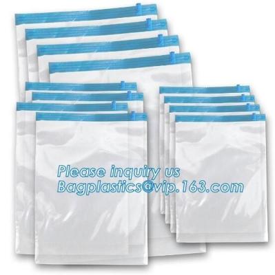 China vacuum space bag with hanger, canvas vacuum bag for bedding, vacuum storage bag for home storage, bagplastics, pacrite for sale