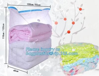 China Compression Bag Space Saving, compressible vacumm seal storage bag, vacuum traveling bag without valve, bagease, bagplas for sale