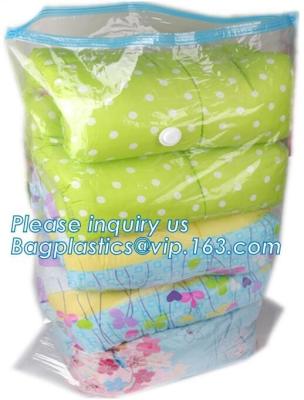 China Compression Bag Space Saving, compressible vacumm seal storage bag, vacuum traveling bag without valve, bagease, bagplas for sale