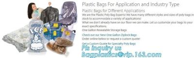 China los bolsos de hielo de nylon del plástico del cierre de lazo, la bolsa de plástico biodegradable del cubo de hielo, fotograbado que imprime Wicketed de encargo empaquetan el hielo en venta