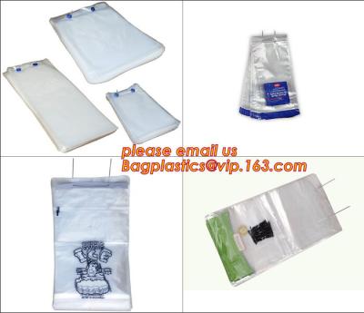 China FDA Approved Plain Wicket Bags Bread Micro Perforated Plastic Bag,PE wicket block header bag,bakery bread bag bagease pa for sale
