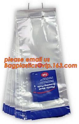 China FDA Approved Plain Wicket Bags Bread Micro Perforated Plastic Bag,PE wicket block header bag,bakery bread bag bagease pa for sale