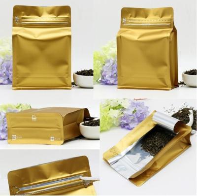 China Pack Packaging Reusable Aluminium Foil Zip Lock Stand Up Food Pouches Bags With Tear Notch For Food Storage, Bagease for sale