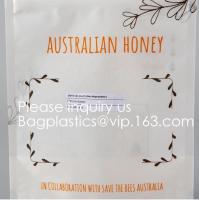 China Compostable Corn Starch Laminated Biodegradable Packaging Bag PLA Bag PBAT Corn Starch Compostable Pouch With Lip for sale