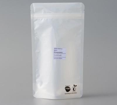 China BIODEGRADABLE COMPOSTABLE, PLA, CORN STARCH PLA Stand Up Pouch Zipper Bag , Zipper Bag For Food, ECO FIRNEDLY, GREEN PAC for sale