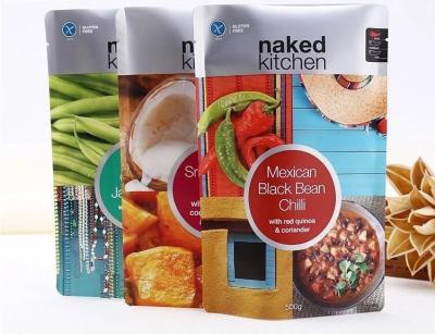 China Custom Detox Tea Printed Stand Up Zipper Plastic K Pouch Standup Bag For Soup Food Packaging,Salad Dressings, Soup for sale